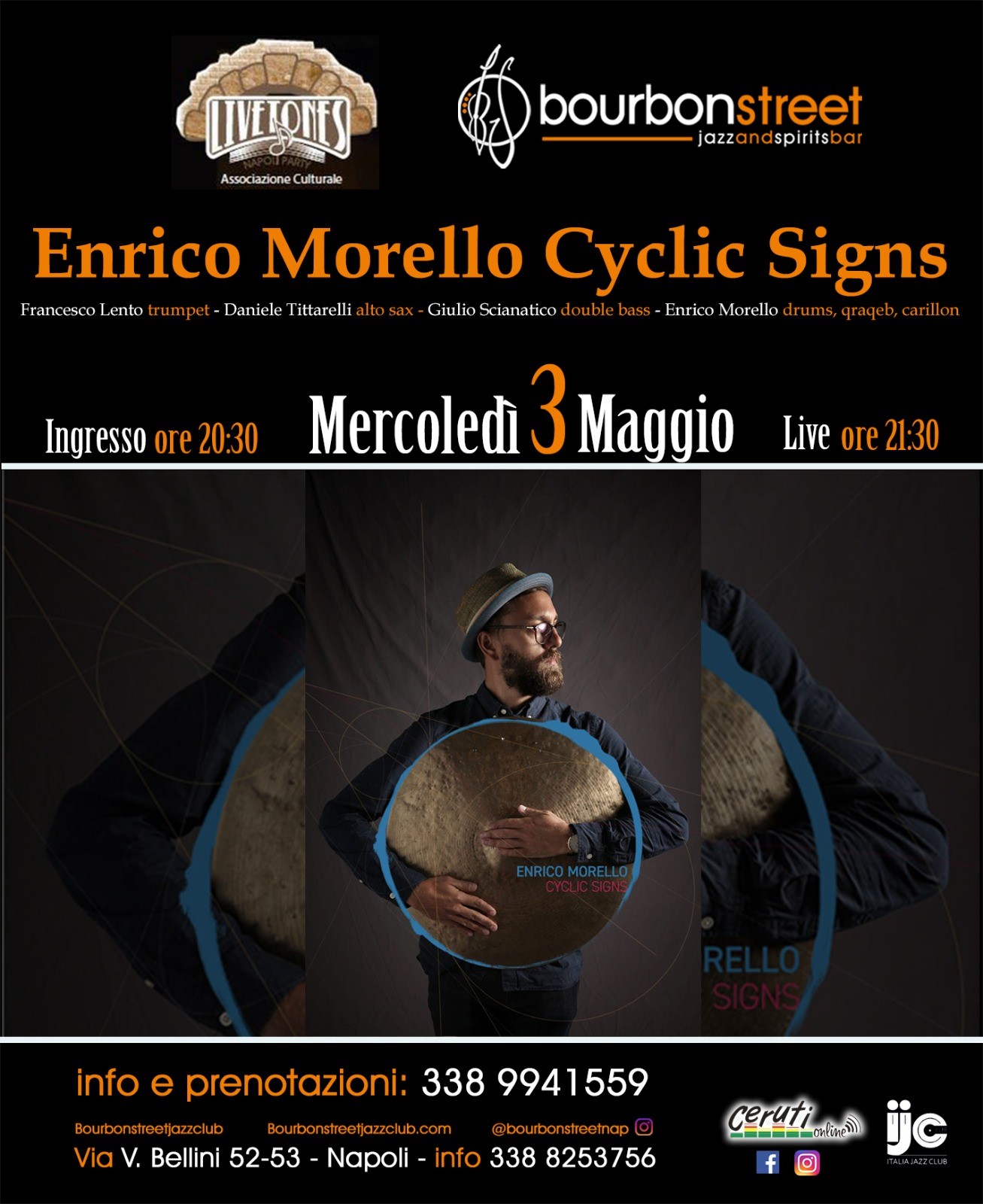 Go2.it - Biglietti Enrico Morello Cyclic Signs
